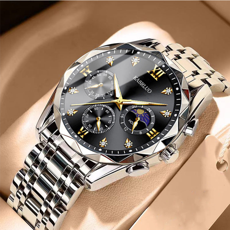 🔥Montre à quartz étanche pour homme💼Design élégant, mouvement précis ...